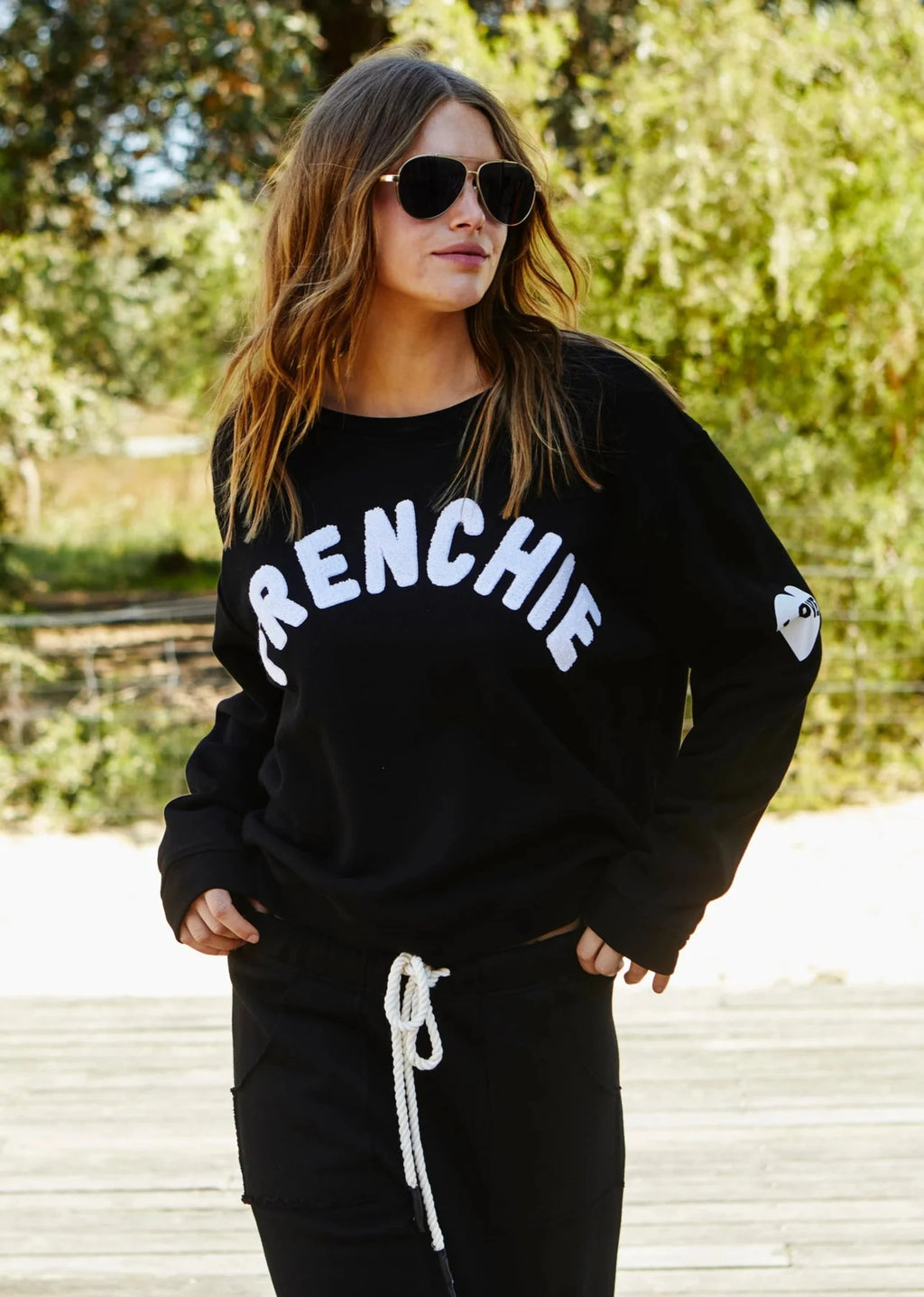 Frenchie Sweat - Black – LITTLE HIAWATHA